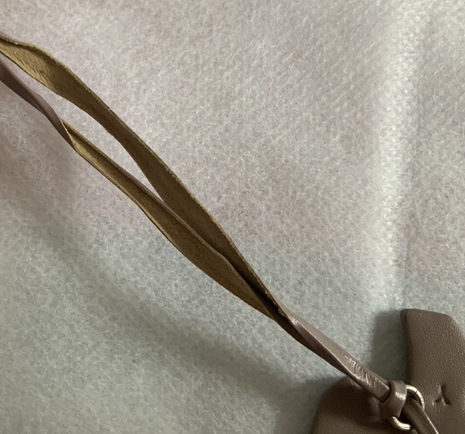 Radley Pink & Cream Leather Medium Grab Bag with Original Dog Tag ...