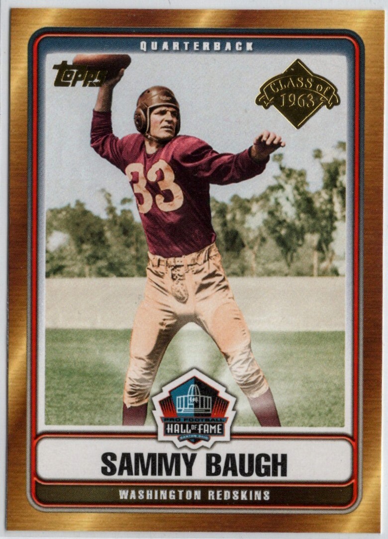 2006 Topps Hall of Fame Tribute Sammy Baugh Card #HOFT-SB | eBay