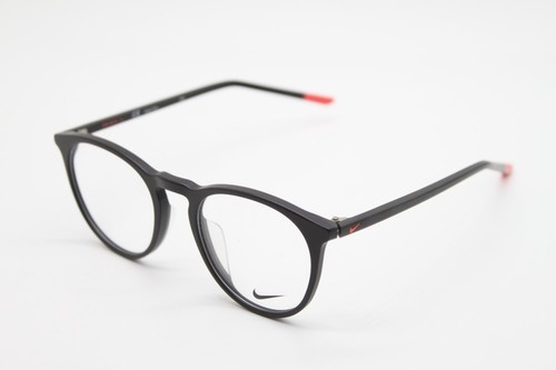 NEW NIKE 7251 007 BLACK RED AUTHENTIC EYEGLASSES 49-20 | eBay