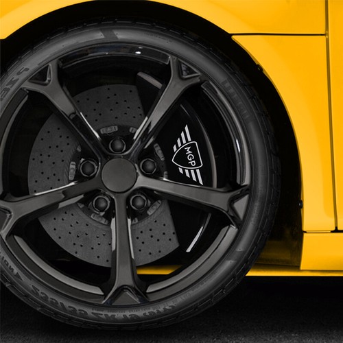 Set of 4 Black Caliper Covers w/MGP Logo Inscribed for 2020-2023 BMW X4 ...