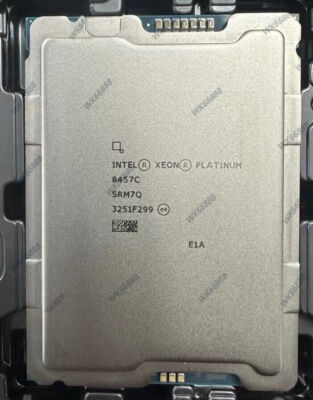 Intel Xeon Platinum 8457C official version 48 core 96 threads 2.6G CPU ...