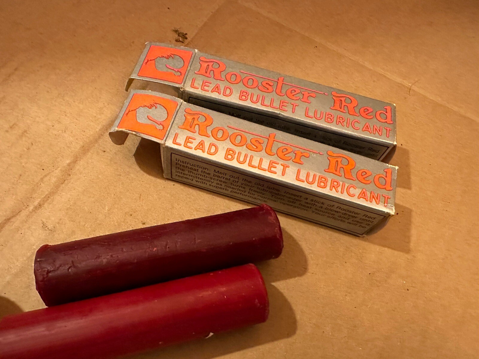 2 sticks of Red Rooster bullet lubeicanr | eBay