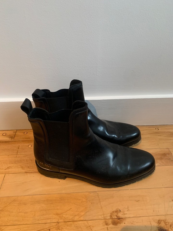 Common Projects x Robert Geller Chelsea Boots | eBay