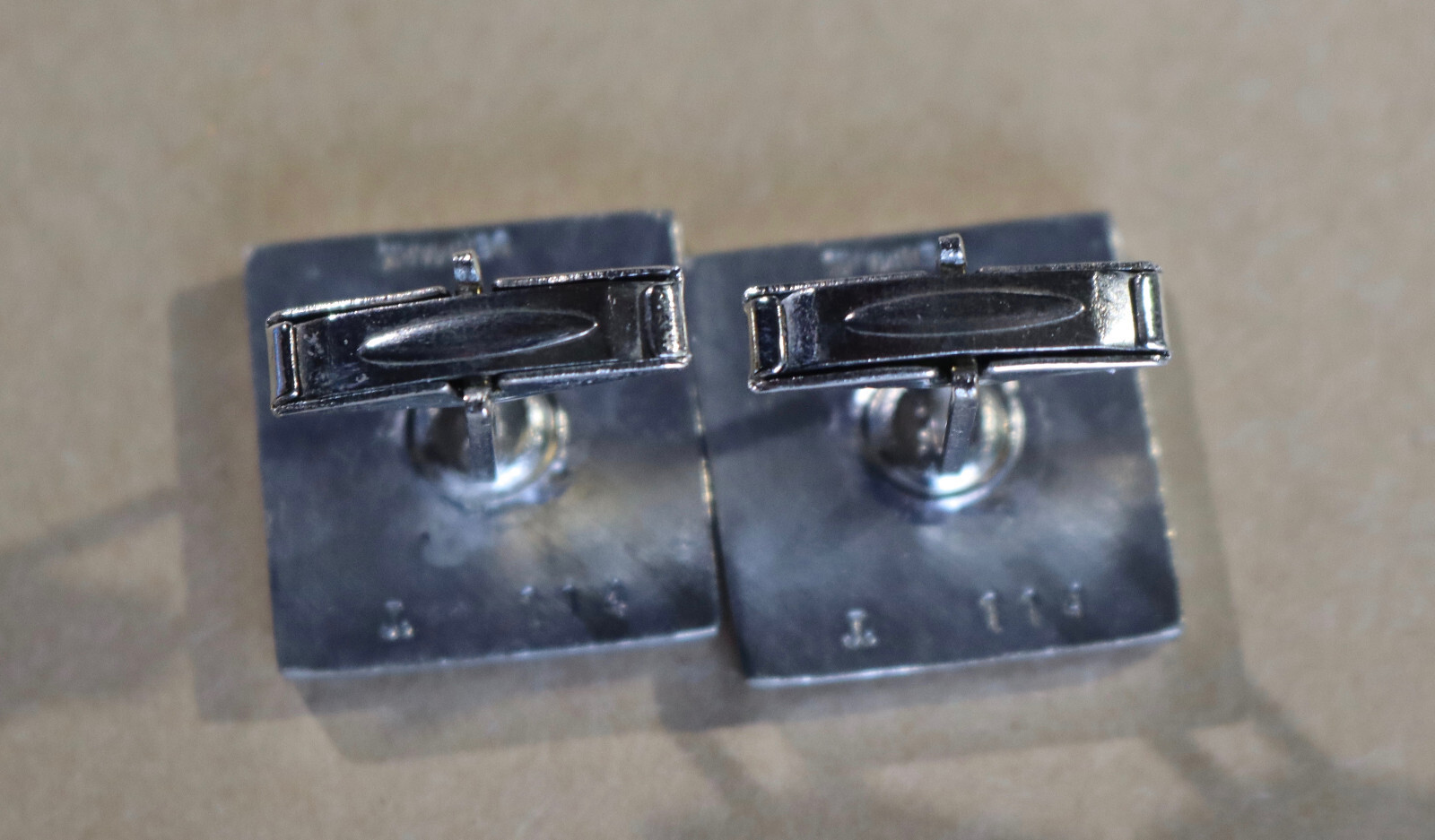 Rare Vintage Jorden Jensen Pewter Denmark Cufflinks C… - Gem