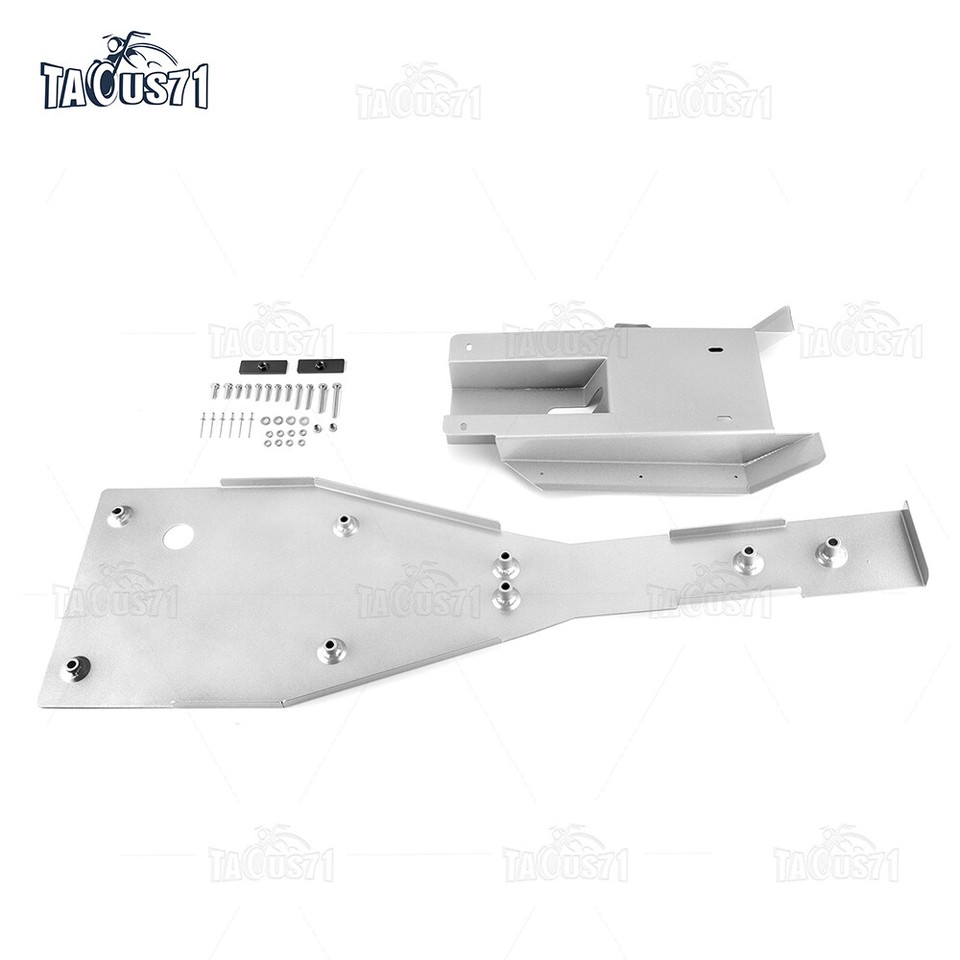 Yamaha Raptor 660R ATV Steel Swing Arm Skid Plate & Frame Engine Skid ...