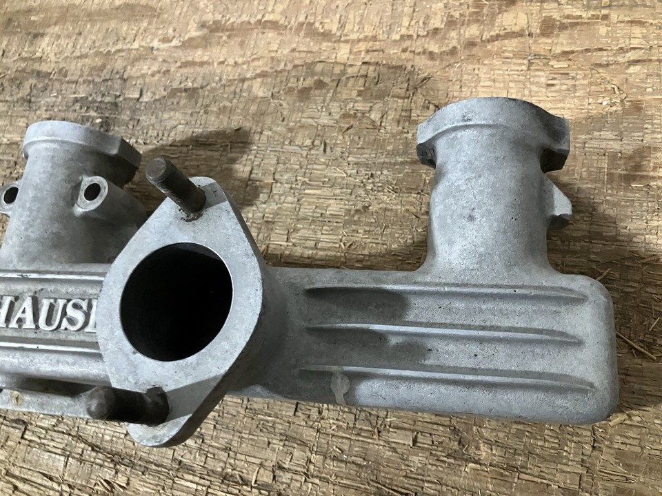 Offenhauser Dual Carb intake manifold For 235 Chevrolet Six Banger ...