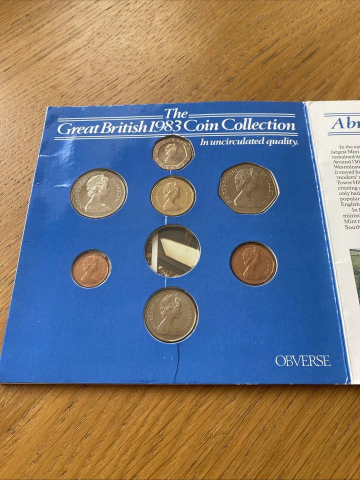 The Great British 1983 Coin Collection - Uncirculated - Royal Mint ...