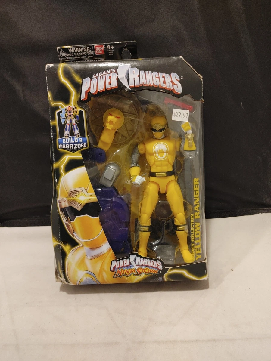 Bandai America Power Rangers Legacy Collection Yellow