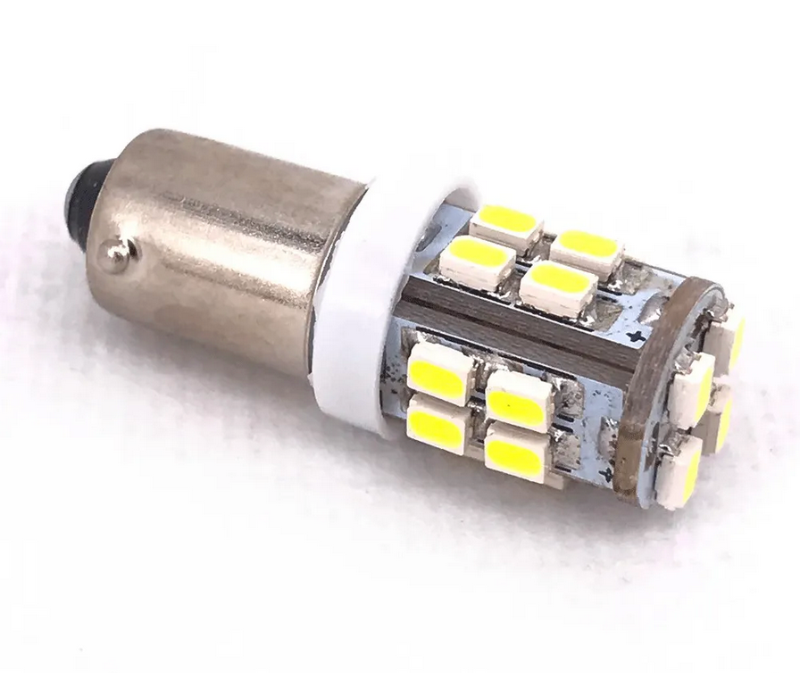 BA9S 233 T4W Led Smd Xenon White Side Light Bulbs Lamps Canbus No Error ...