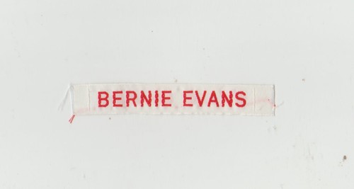 SYDNEY FOOTBALL ClUB DUFFLE COAT TAG NAME PLAYER [ BERNIE EVANS ...