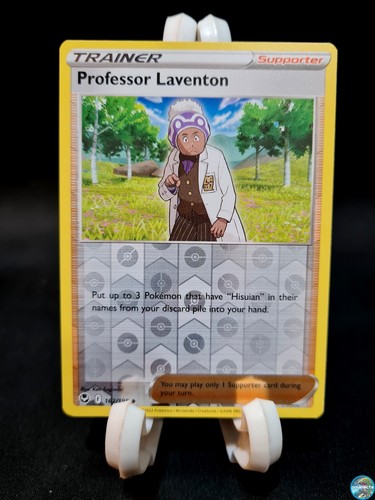 Pokemon Card PROFESSOR LAVENTON 162/195 Reverse Holo Uncommon SILVER ...