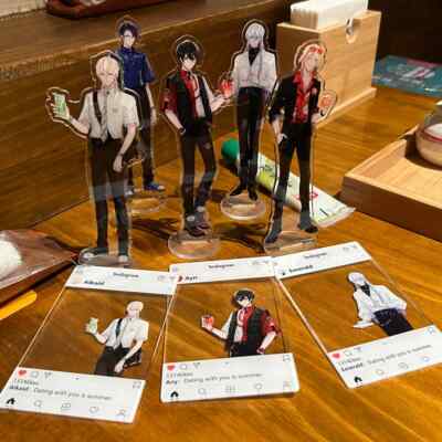 for All Time Ayn Alkaid Rorschach Emerald Cosplay Stand Acrylic Figure ...