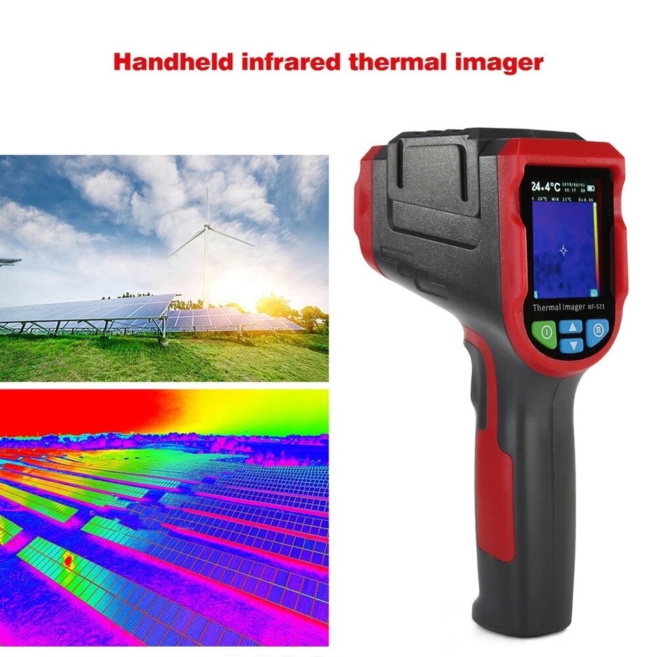 Hot Infrared Thermal Imager Camera Temperature Detector -10 to 400C TFT ...