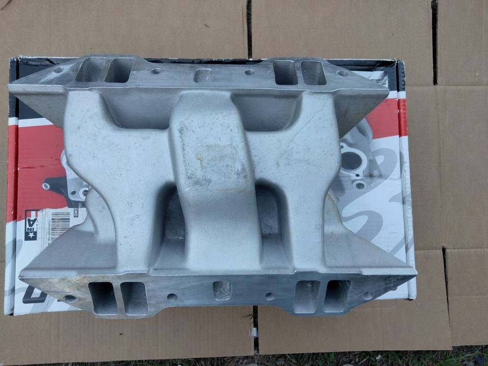 Mopar Edelbrock Alum 440 Six Pack Intake MOPAR | Challenger Charger ...