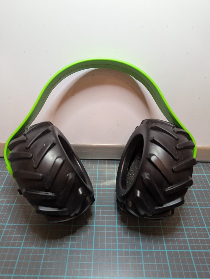 Kids Youth Monster Jam MONSTER TRUCK Tire Earmuffs Ear Protection Lot ...