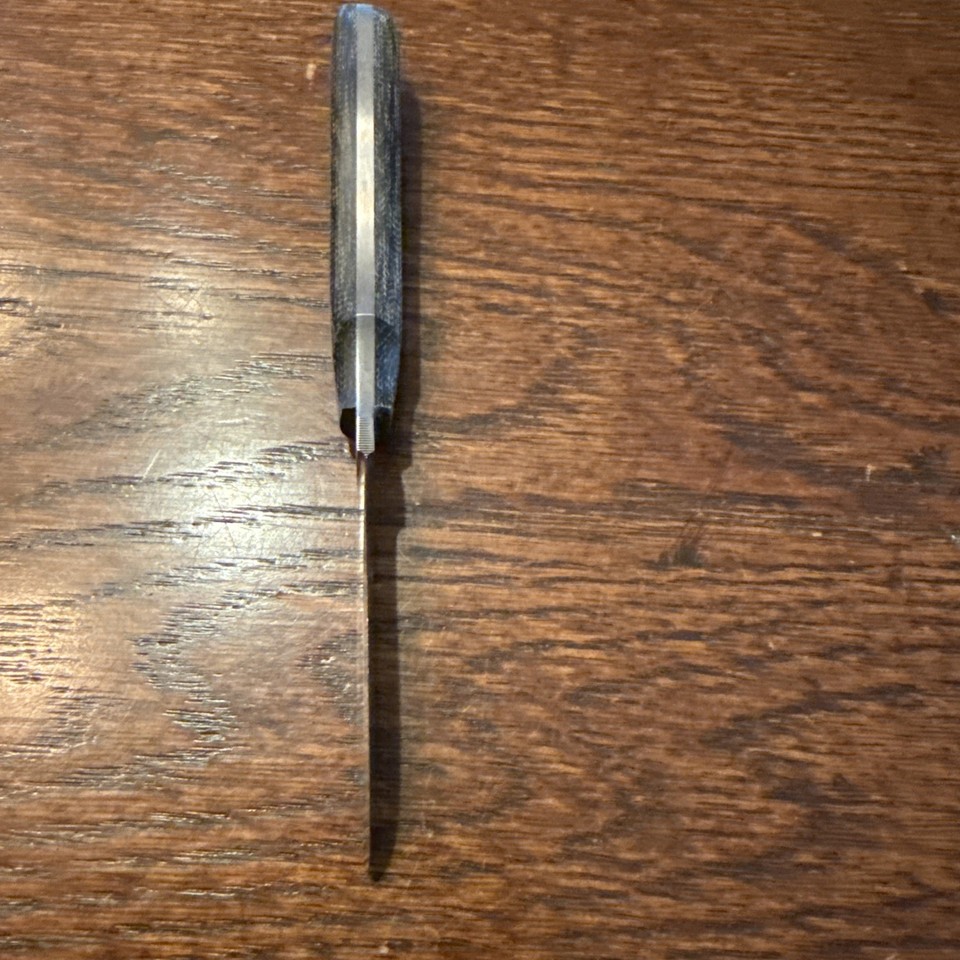 Anza Hand Made Mini Fixed Blade Knife High Carbon Steel Blade Micarta ...