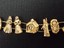 Classic TOFA Nativity Slider Charm Bracelet ~ Choice Of Gold or Bronze ...