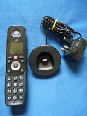 BT Essential Digital Home Phone With HD Calling Handset & Charger New ...