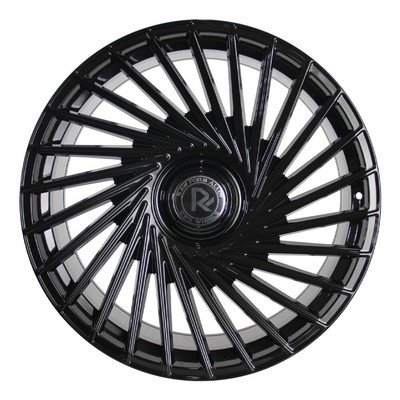 4 RF1 20 inch STAGGERED Gloss Black Rims fits INFINITI M37X 2011-2013 ...