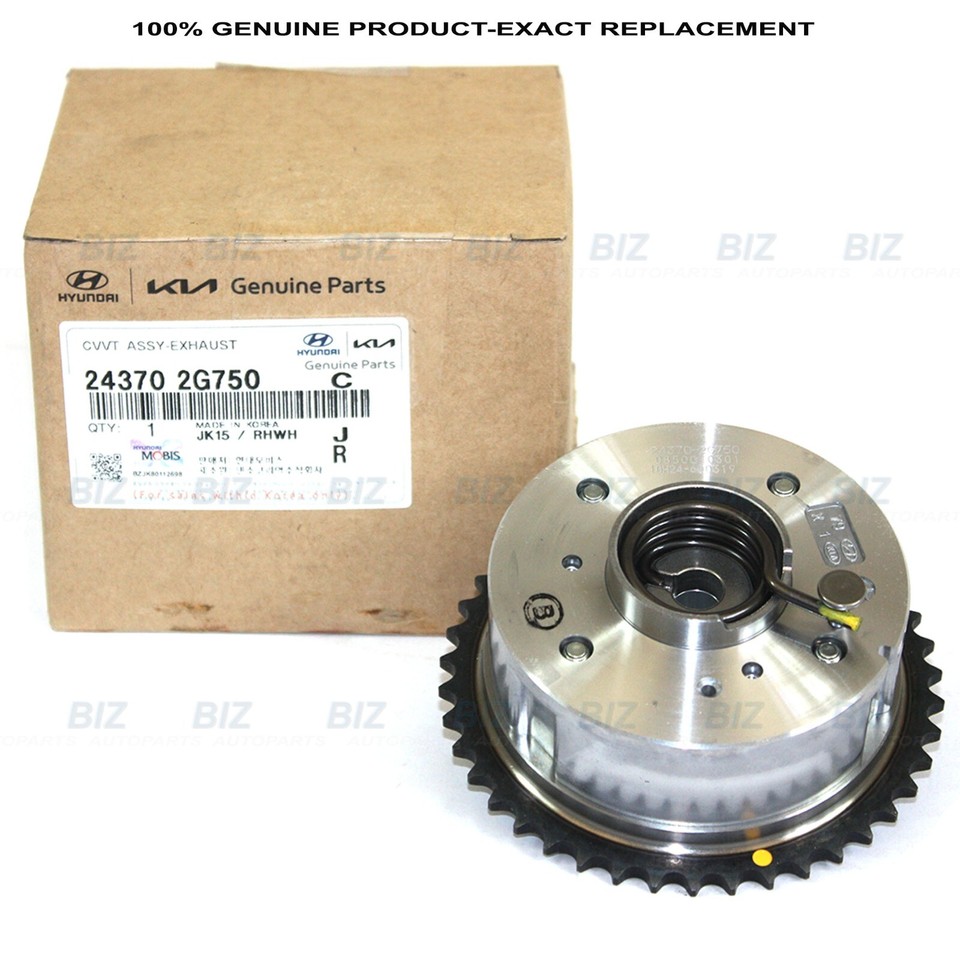 Genuine CVVT Gear Exhaust for 2011-24 Genesis Hyundai Kia 2.0L 2.4L ...