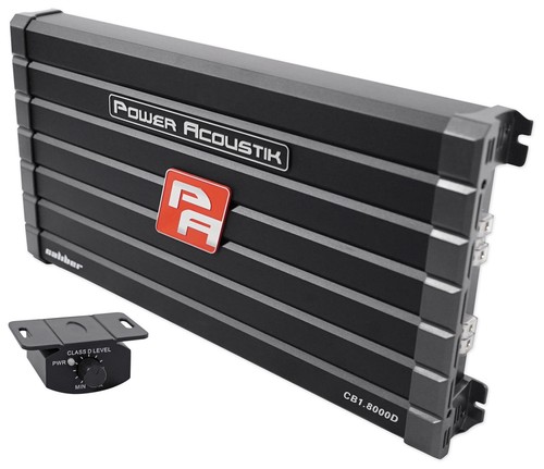 Power Acoustik 4000 Watt RMS Mono Amplifier Car Audio Class D Amp 8000 ...