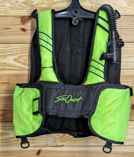 SeaQuest Scuba Dive BC BCD M, L Medium Large Buoyancy Compensator Vest ...