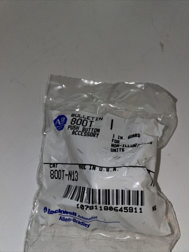 ALLEN BRADLEY 800T-N13 1 INCH GUARD FOR NON-ILLUMINATED PUSH BUTTON ...