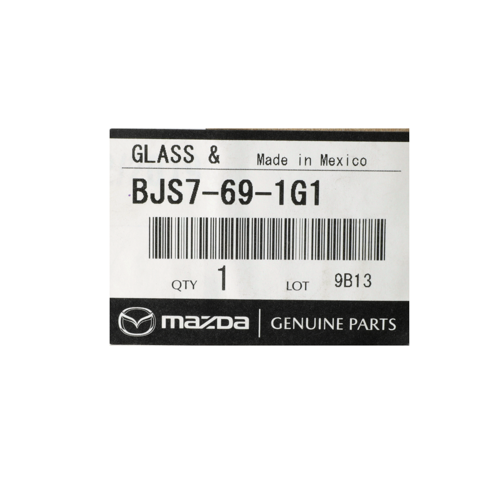 NEW OEM Mazda 2014-2018 Mazda3 Right Door Sideview Mirror Glass BJS7-69 ...