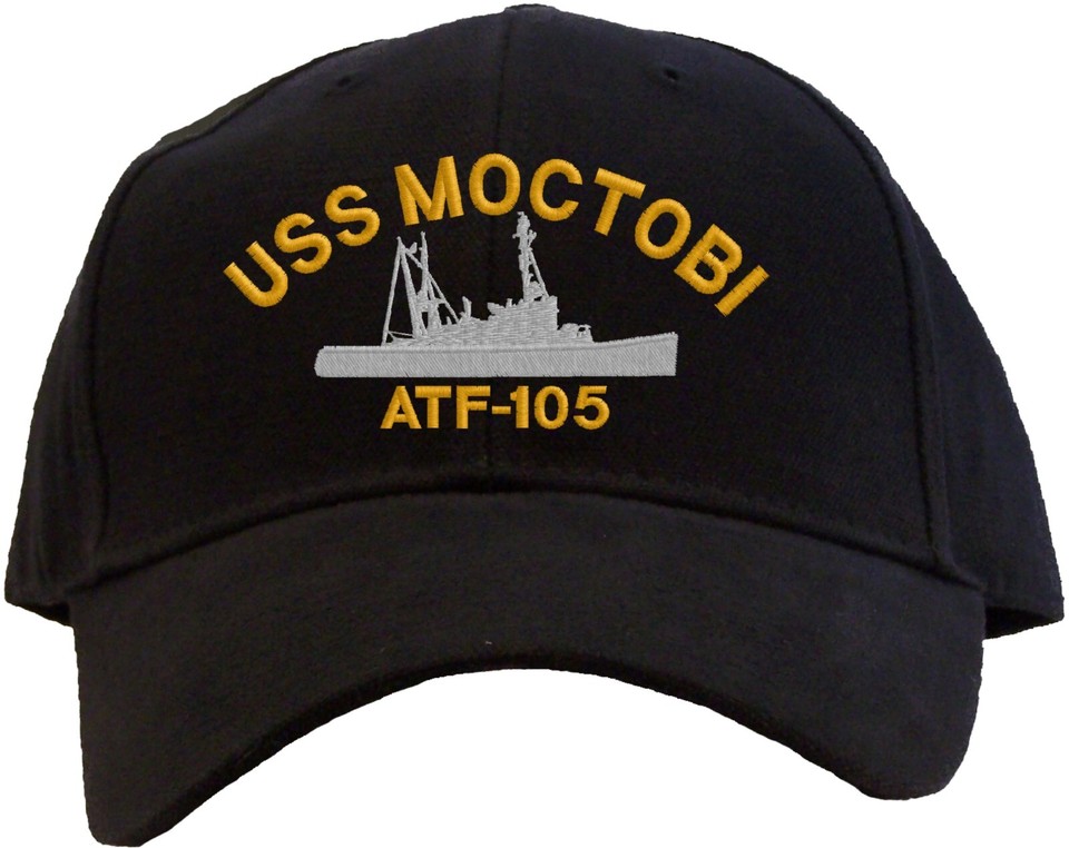 USS Moctobi ATF-105 Embroidered Baseball Cap - Available in 3 Colors | eBay