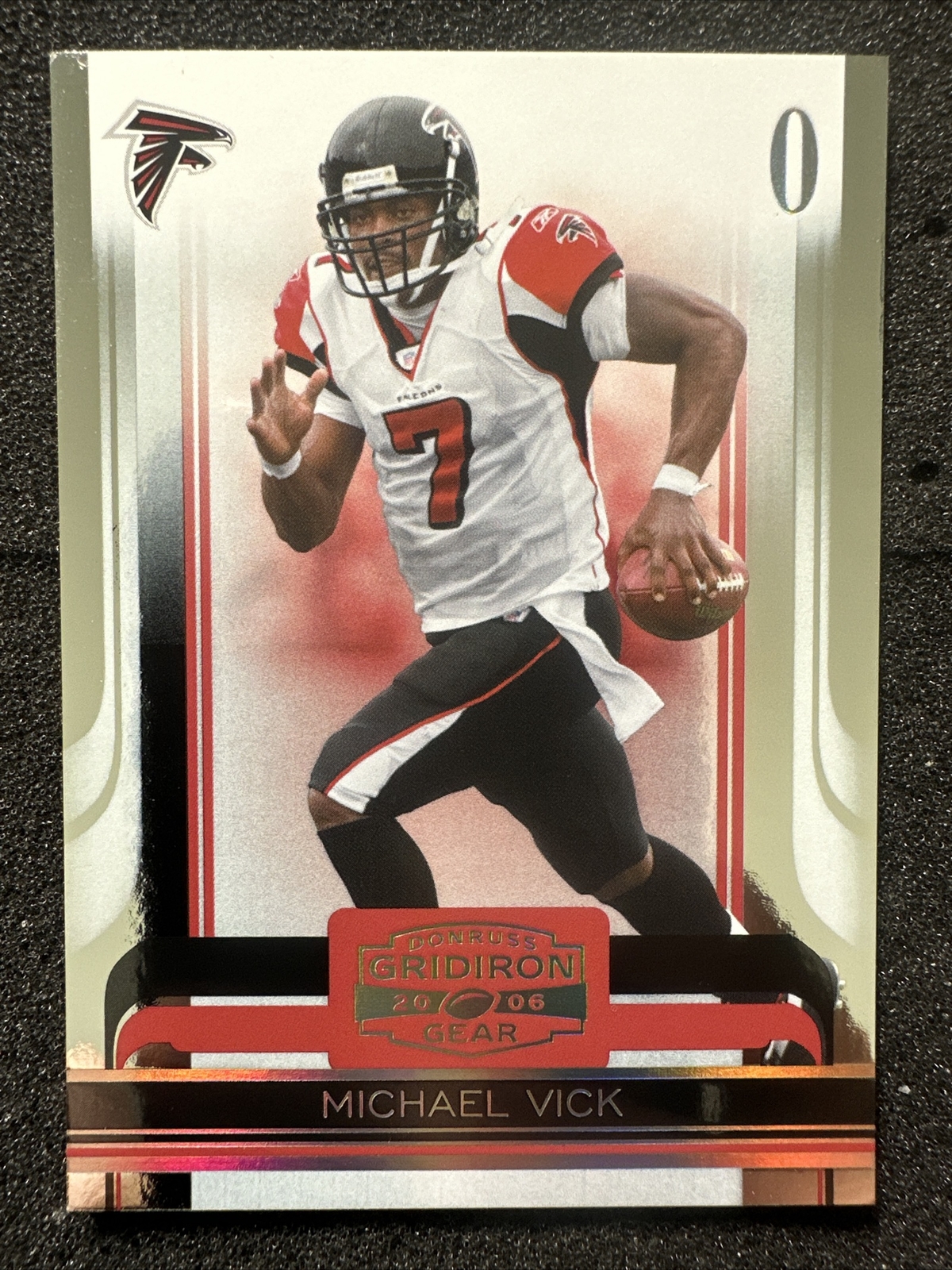 2006 Donruss Gridiron Gear MICHAEL VICK #5 Silver X's /250 Atlanta ...