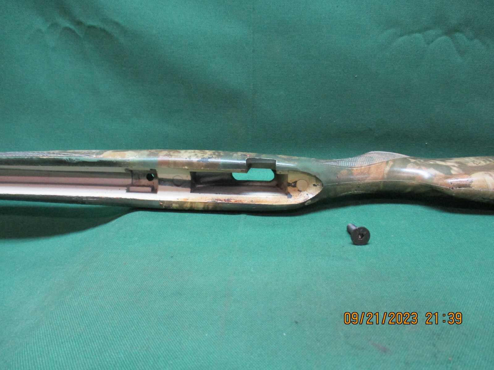 Knight Model LK II 50 Cal In-Line Muzzleloader.,, PART: Furniture Camo ...