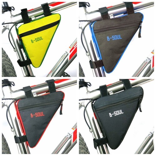 Water Cages Front Package Triangle Bicycle Bag Bicycle Bags Bike Beam ...