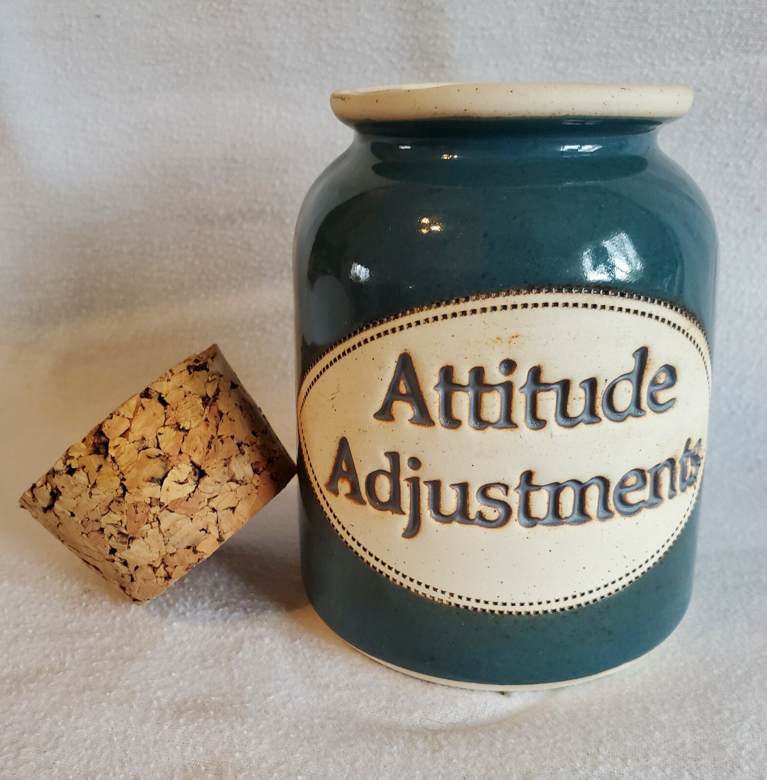 ATTITUDE ADJUSTMENT JAR - by DR. BROPHY'S WORD JARS | eBay