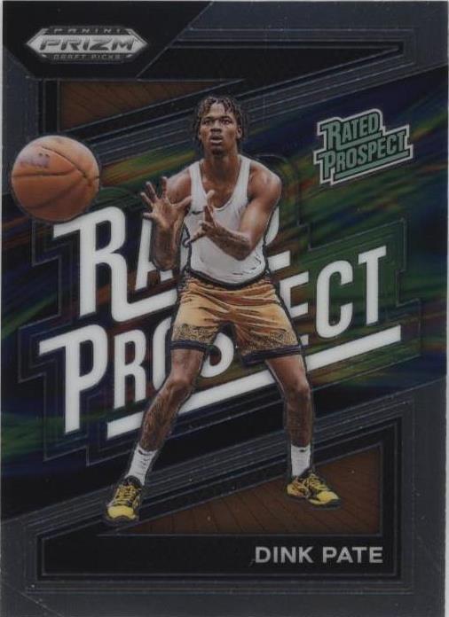 2024-25 Panini Prizm Draft Picks - Rated Prospect Dink Pate #18 (RC ...