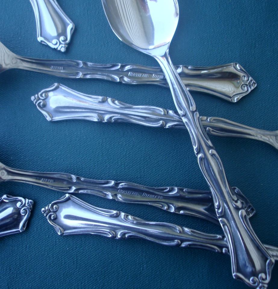 COLONIAL MOOD 7 Teaspoons Northland Japan Stainless 6 1/8" | eBay