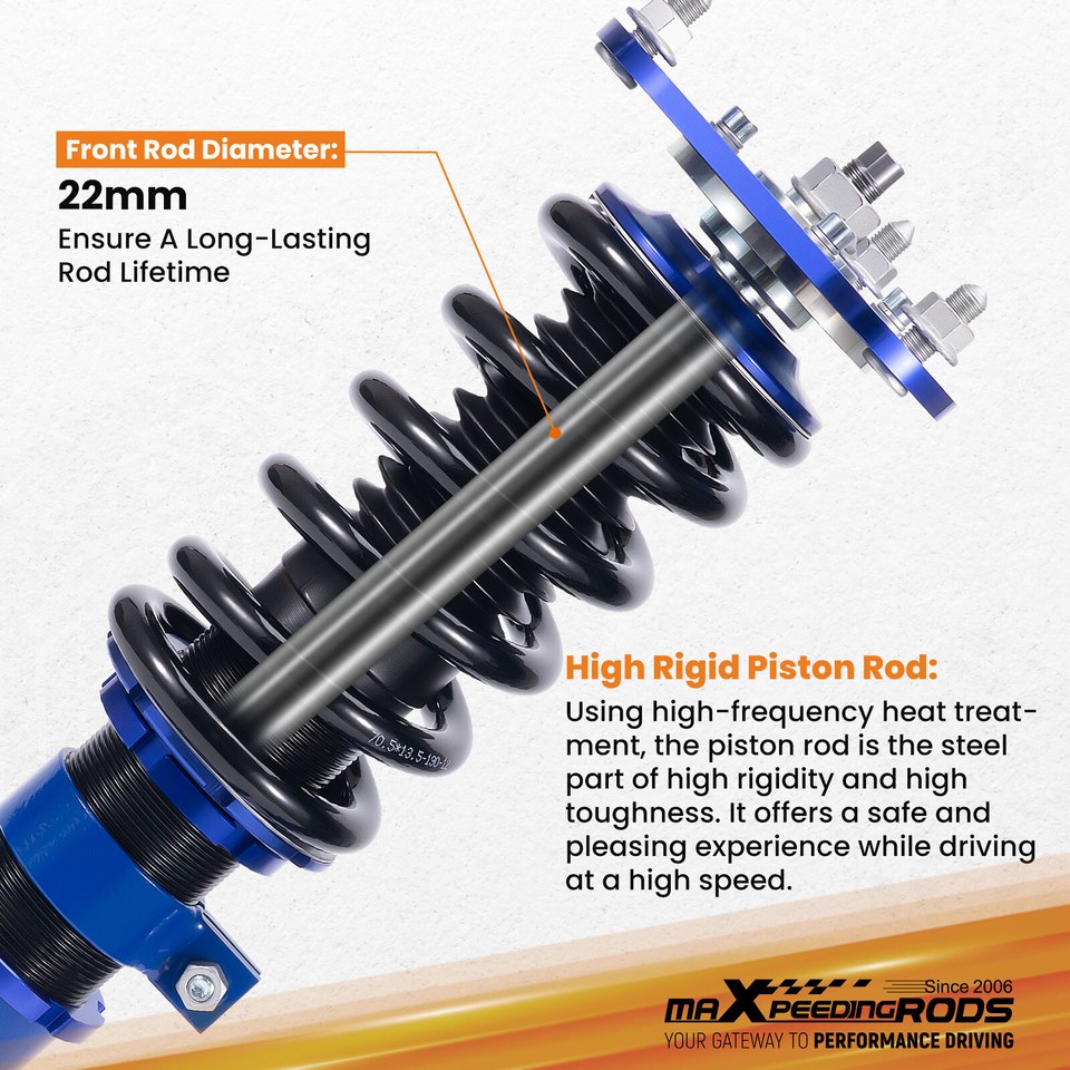 Coilovers Shocks Struts For Toyota Celica GT GTS Hatchback 2-Door 2000 ...