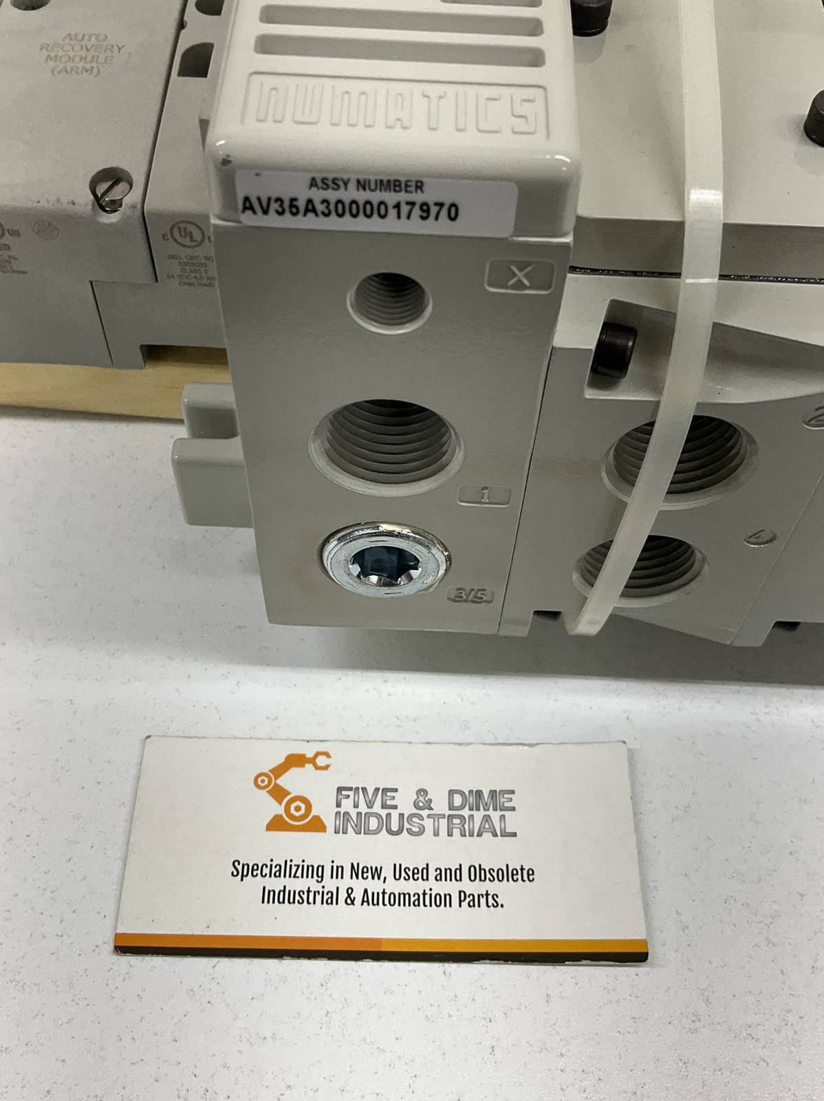 Numatics AK3BH00004NMUF 8 Bank Ethernet Manifold | eBay