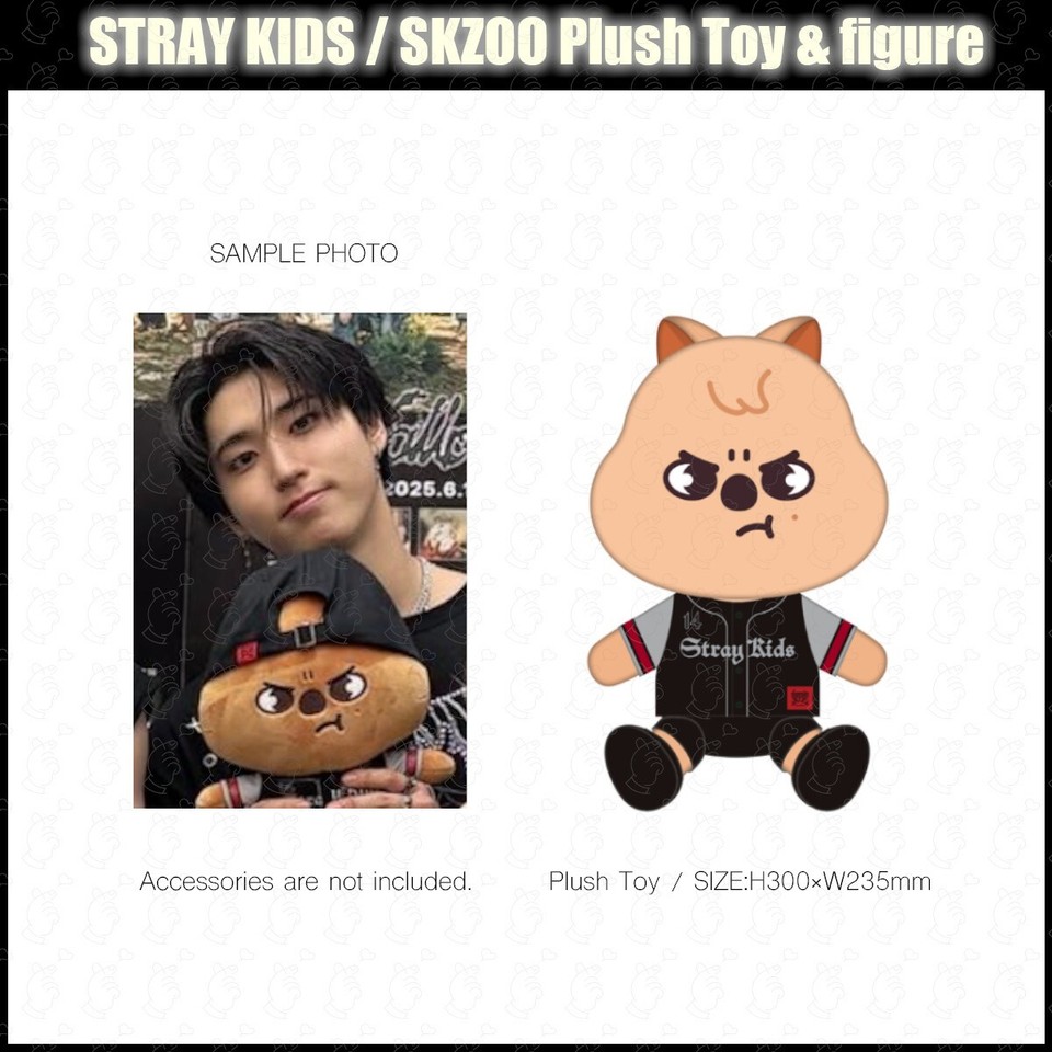 PRE STRAY KIDS dominATE Japan Tour 2025 Official MD SKZOO Soft Toy ...