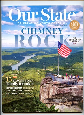Our State Celebrating North Carolina Magazine ~ August 2023 | eBay