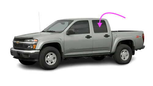 Fit 04-12 Chevy Colorado & GMC Canyon 4D Crew Cab Passeng Rear Door ...