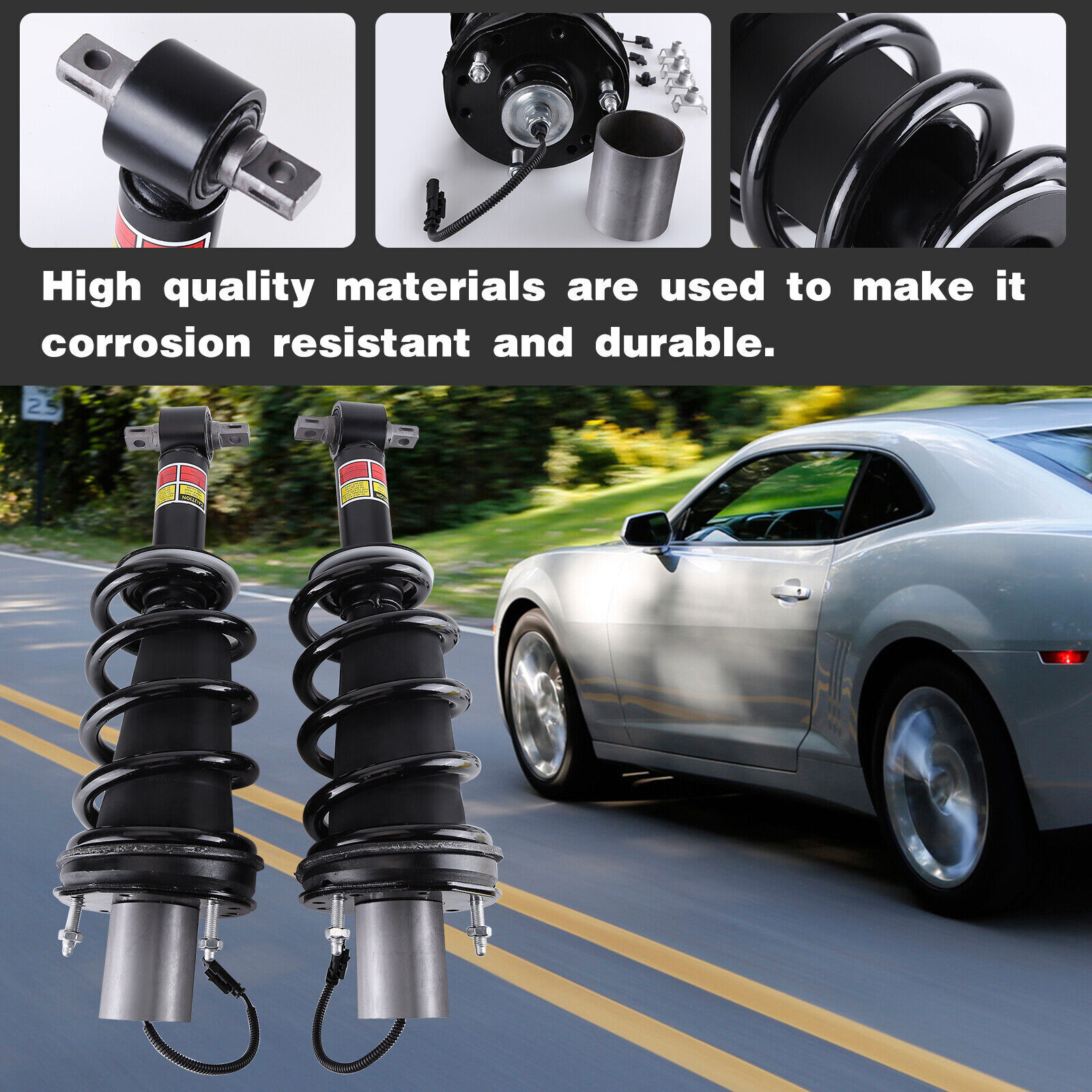 84977478 2x Front Shock Absorber Strut Assys Magnetic Fits Chevy Tahoe ...