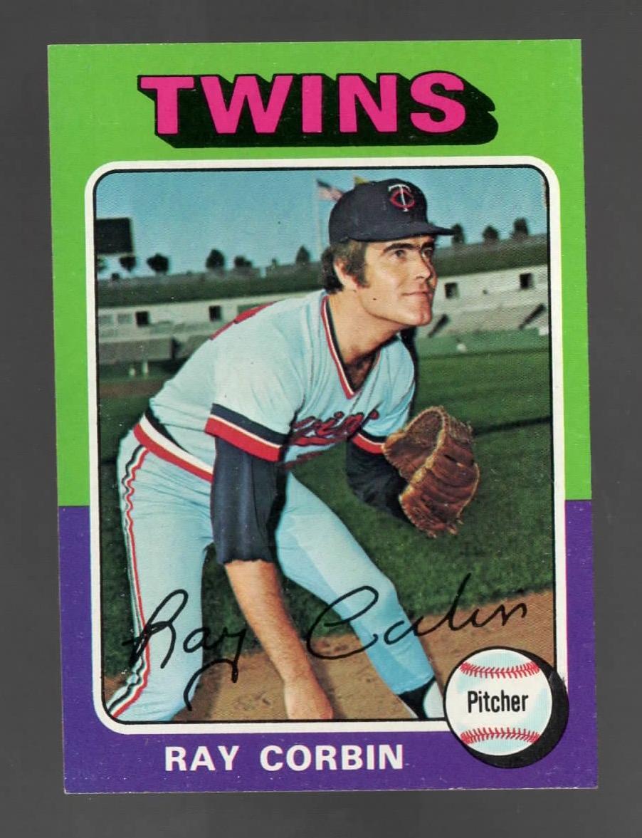 1975 Topps Ray Corbin Minnesota Twins #78 Excellent | eBay UK