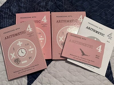 Rod & Staff Mathematics for Christian Living: Progressing with Arithmetic 1 SET 9780739904695 | eBay