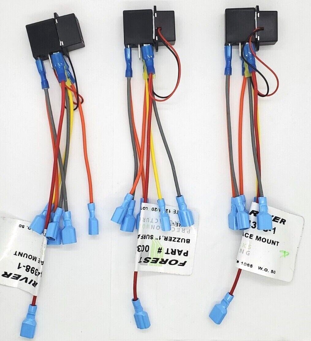 (3-PACK) SONG CHUAN 871-1C-C-R1 35A/20A 12VDC/14VDC RELAY w/WIRING ...