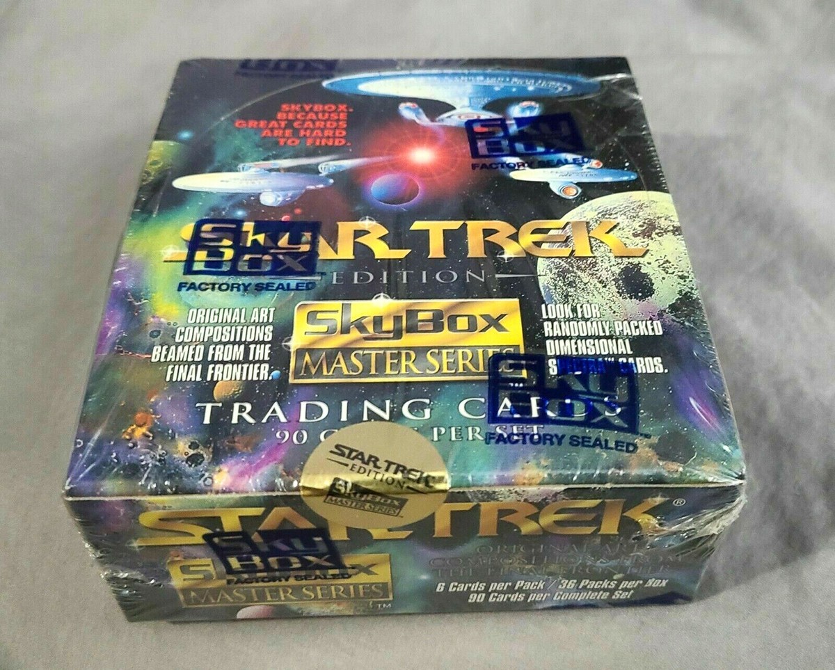 Create Your Own Trading Cards 1993 Skybox Star Trek Master Series #48 ...
