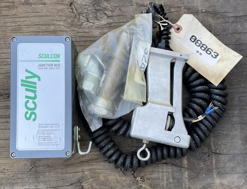 Scully Overfill prevention Deadman Switch Box Cable Fuel Jet A LL Gas ...