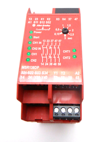 Allen Bradley MSR138DP 440R-M23141 Guard Master Safety Relay | eBay