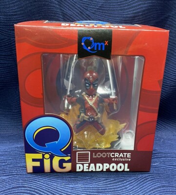 Marvel Deadpool Quantum Mechanics Q-Fig Loot Crate Exclusive Figure Toy ...