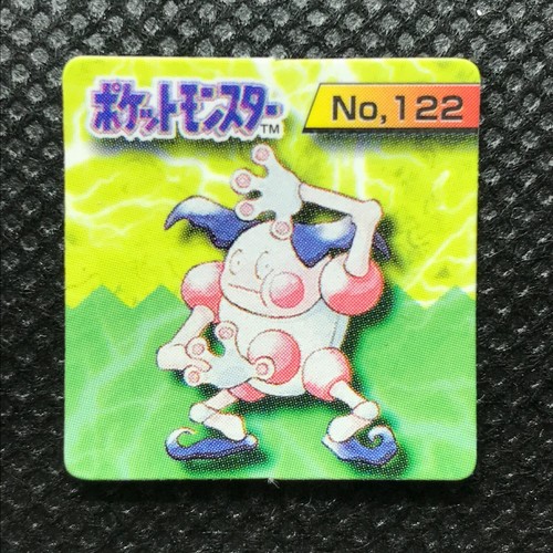 Mr.Mime Pokemon mini card game Flake Japan Anime Pocket monster ...