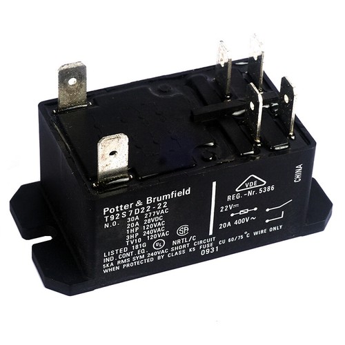 2Pcs TYCO T92S7D22-22 T92P7D22-22 22VDC Power Relay 6Pins 30A 277VAC | eBay